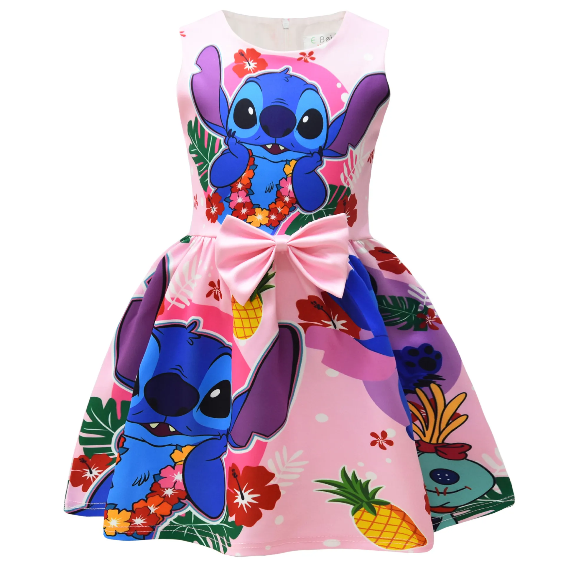 2024 Disney Lilo & Stitch Kids For Girls Vestido Falda de película ...