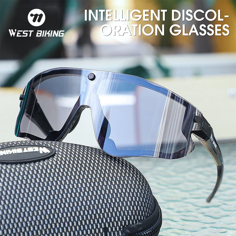 WEST-BIKING-Photochromic-Cycling-Glasses-TR90-Bicycle-Sunglasses ...