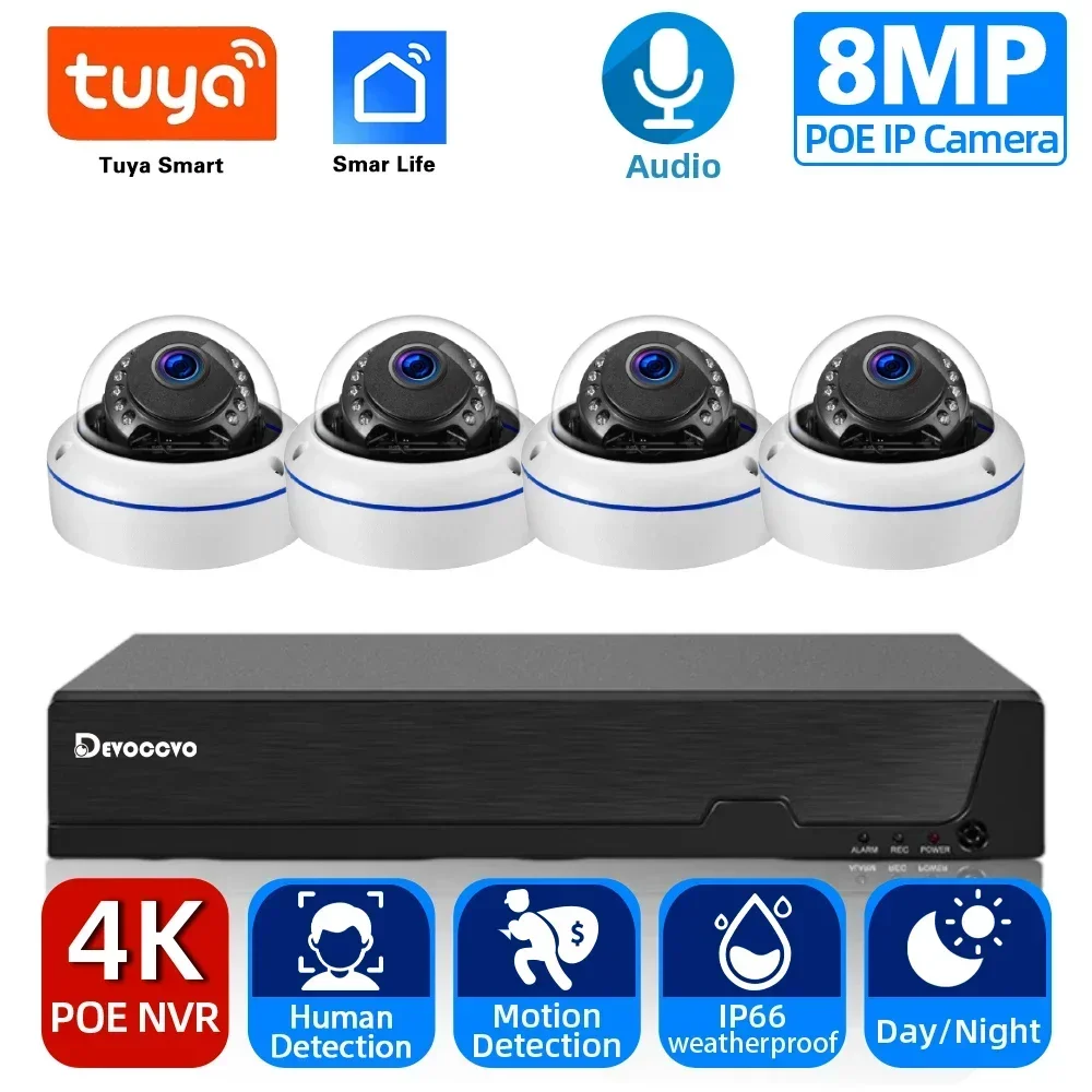 4K-8MP-CCTV-Video-Surveillance-Kit-Tuya-4CH-POE-NVR-Kit-Outdoor ...