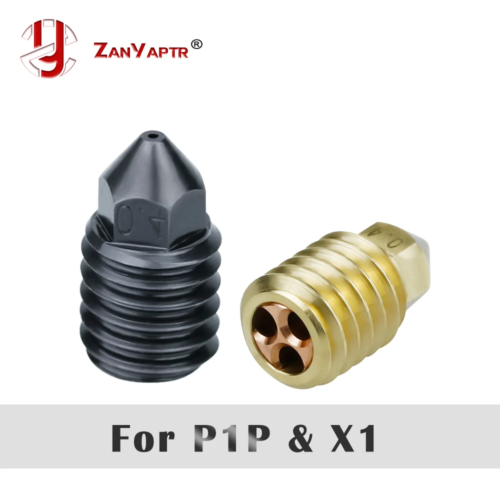 3D Upgraded Lab Hot End Hardened Steel Nozzle High Temperature ...
