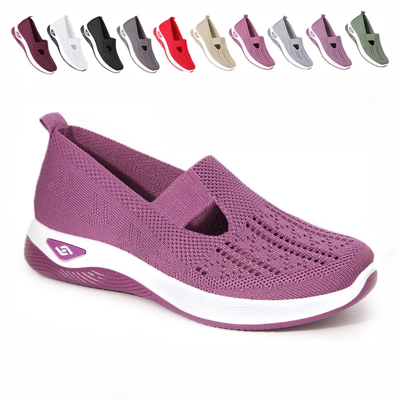 Women's Shoes Slip on Sneakers Platform Casual Shoes Orthopedic Shoes ...