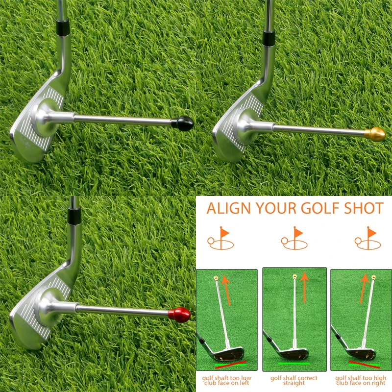 Golf Magnetic Alignment Tool Club Direction Rod Help Visualize Golf ...