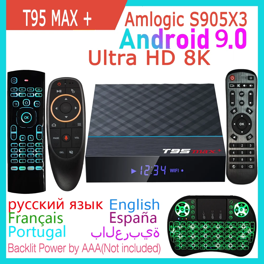 Dual Band WiFi TV Box T95Q Max - 4GB RAM 64GB ROM 4K Ultra HD Streaming ...