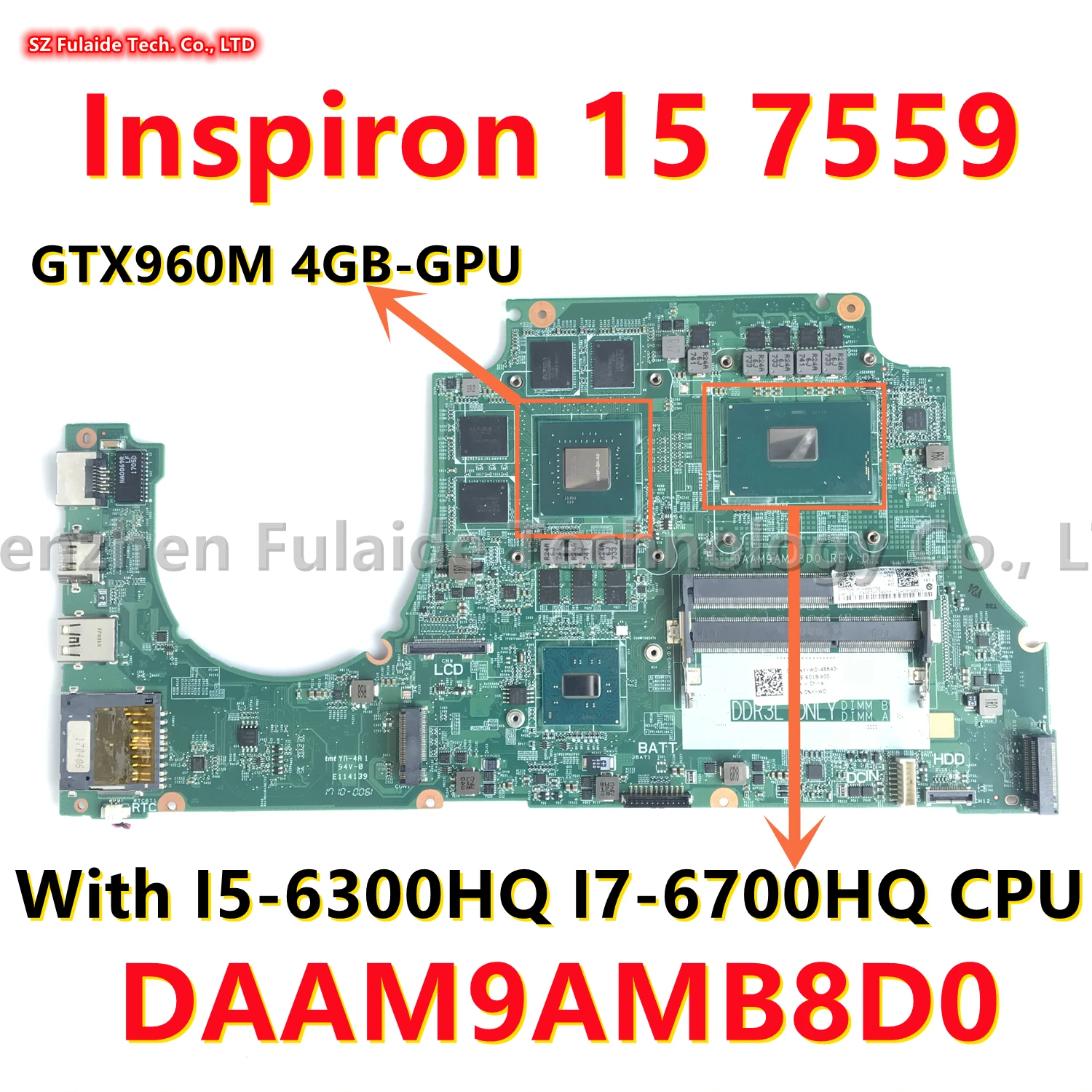 DAAM9AMB8D0-For-Dell-Inspiron-15-7559-Laptop-Motherboard-With-I5-6300HQ-I7-6700HQ-CPU-GTX960M ...