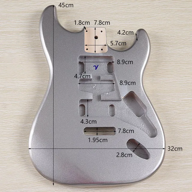 Fender Stratocaster Body Dimensions