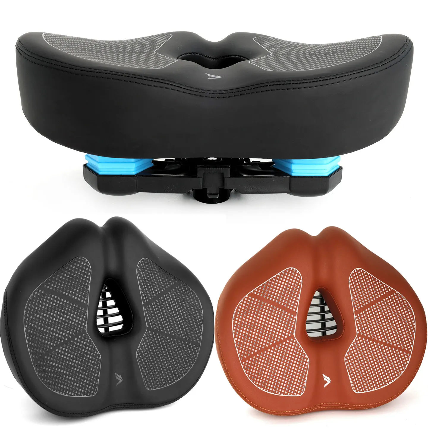 Enlarged mountain bike seat, irregular-shaped 412 folding bike seat ...