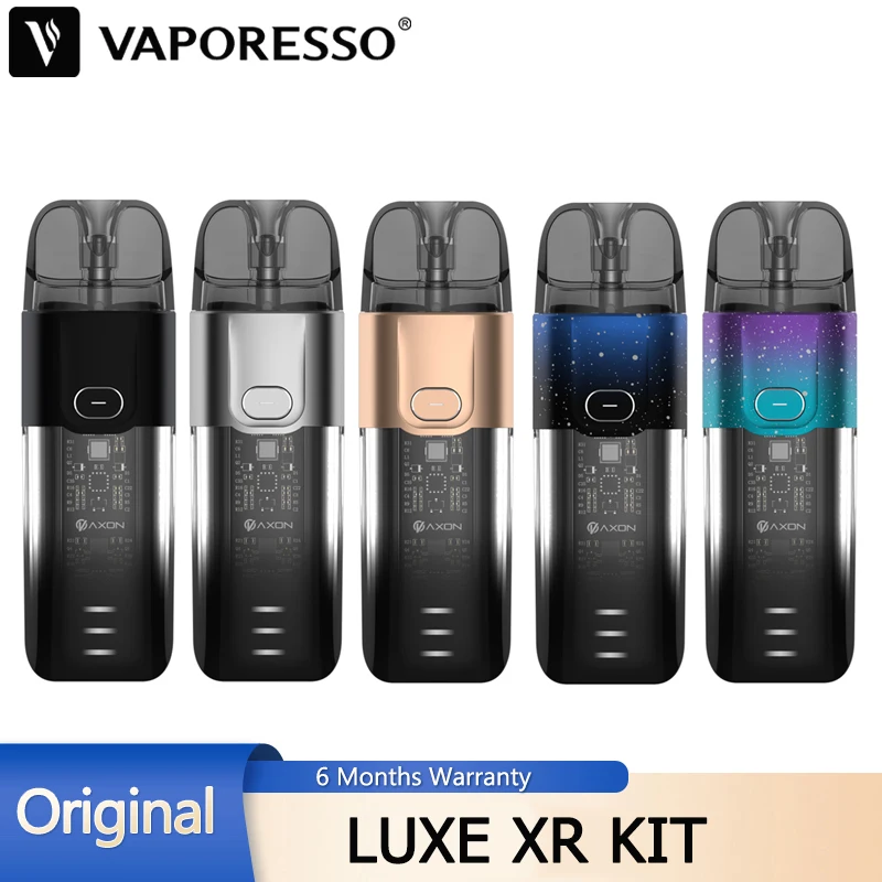 Original Vaporesso Luxe XR Kit 40W Vape 1500mAh Battery 5ml Pod ...