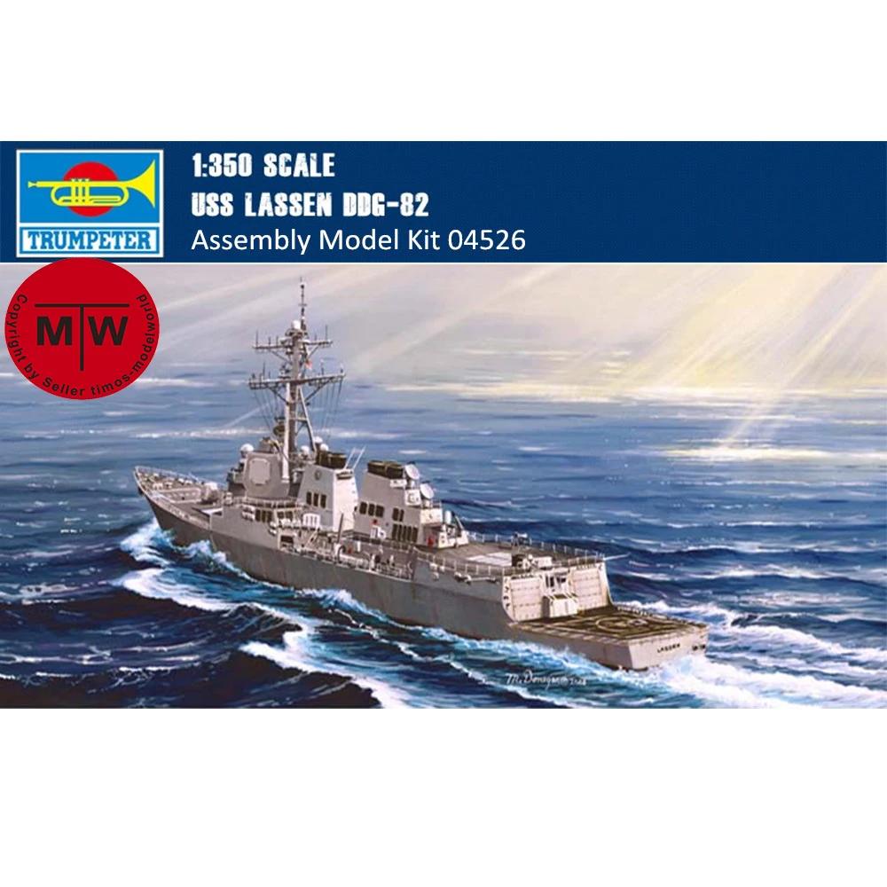 Trumpeter-04526-1-350-Scale-USS-Lassen-DDG-82-Battleship-Plastic ...