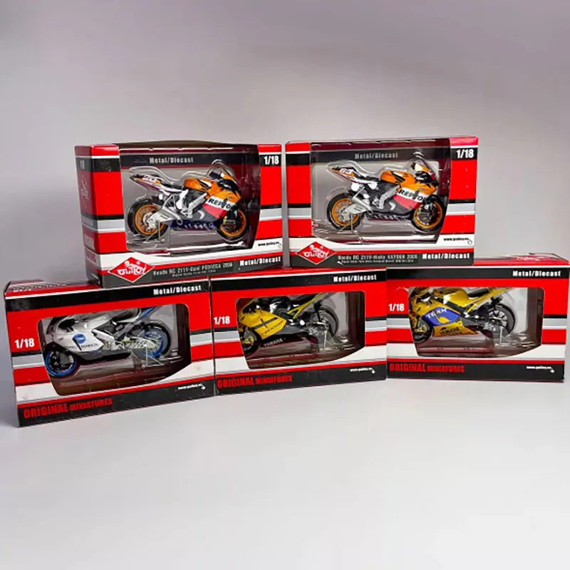 1-18-Scale-Yamaha-YZR-M1-RC211V-Motorcycle-Cast-Alloy-Model-Static ...
