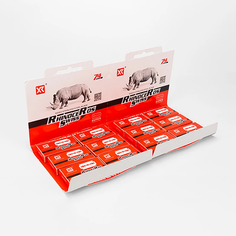 60pcs-Men-s-Razor-Blades-Double-Edge-Shaving-Blades-Stainless-Steel ...