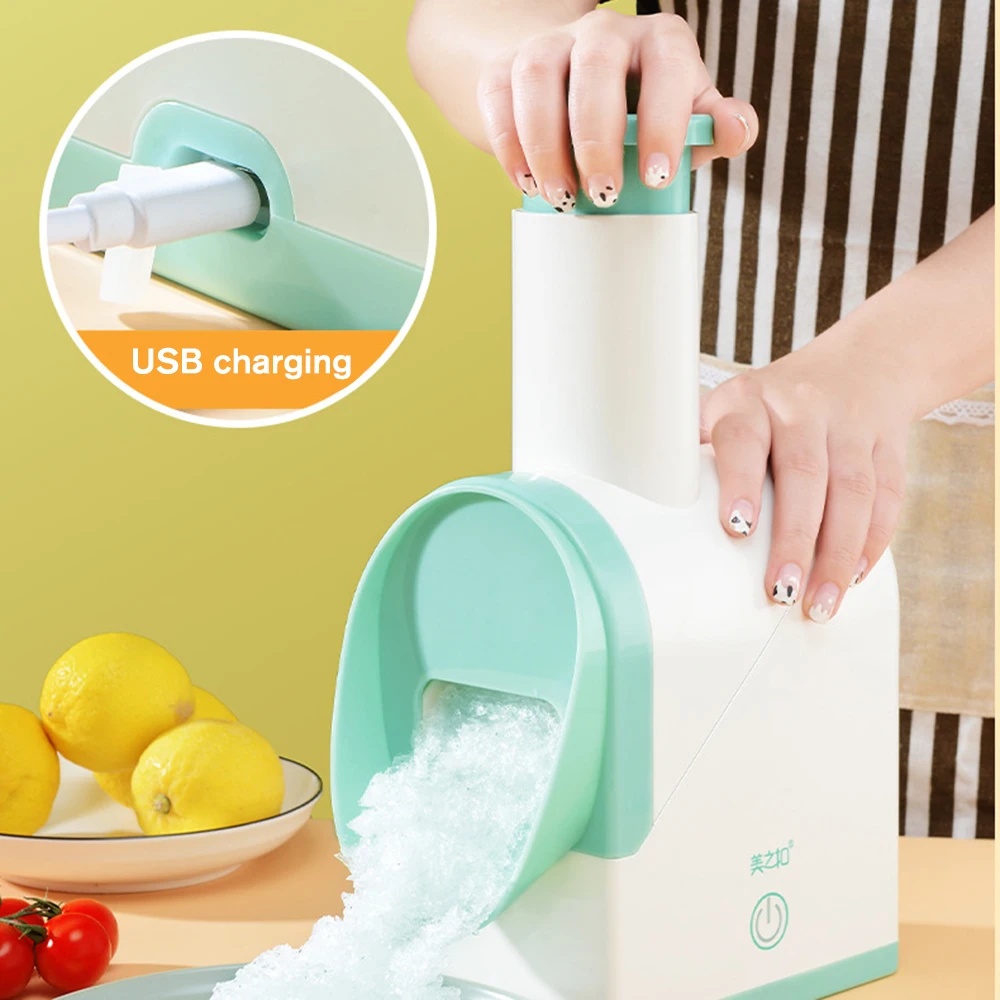 Meizhikou-Sand-Ice-Machine-Usb-Charging-Shaved-Ice-Machine-Household ...