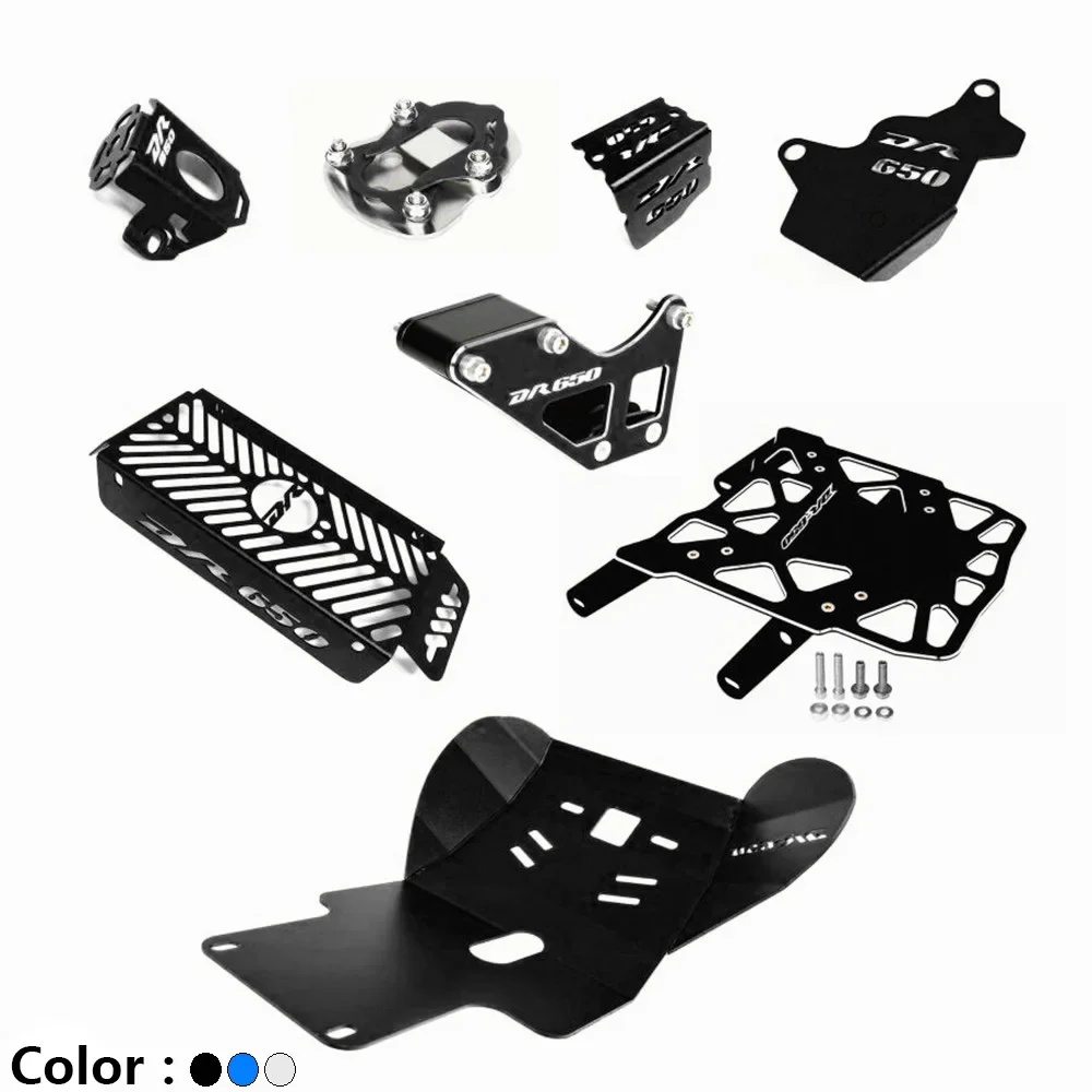 Motorcycle-Skid-Plate-Top-Rack-Radiator-Brake-Caliper-Chain-Guard ...