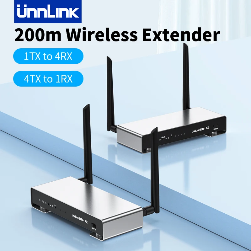 Unnlink-Wireless-HDMI-Video-Transmitter-Receiver-5G-200M-HDMI-KVM ...