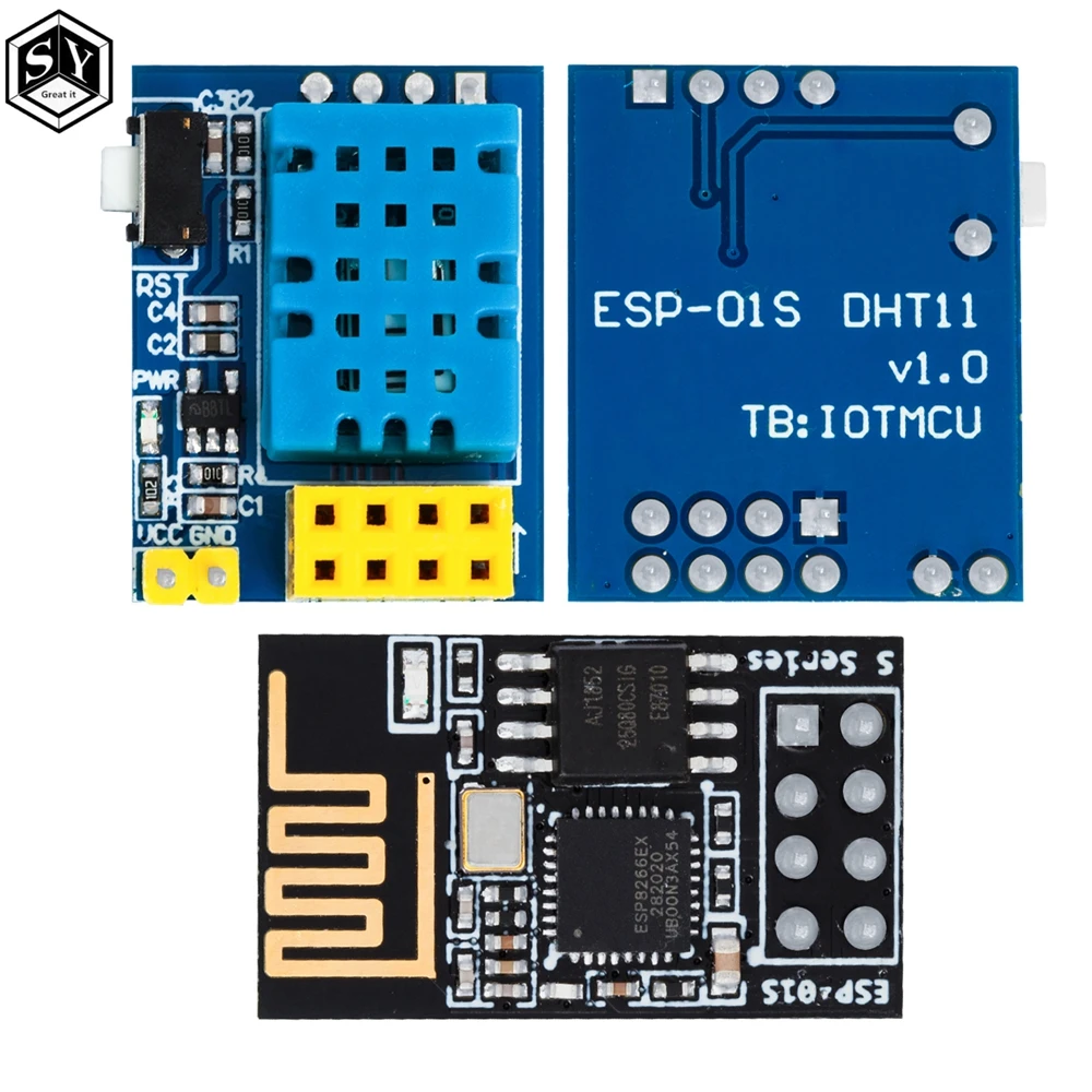 ESP8266-ESP-01-ESP-01S-DHT11-Temperature-Humidity-Sensor-Module-esp8266-Wifi-NodeMCU-Smart-Home ...