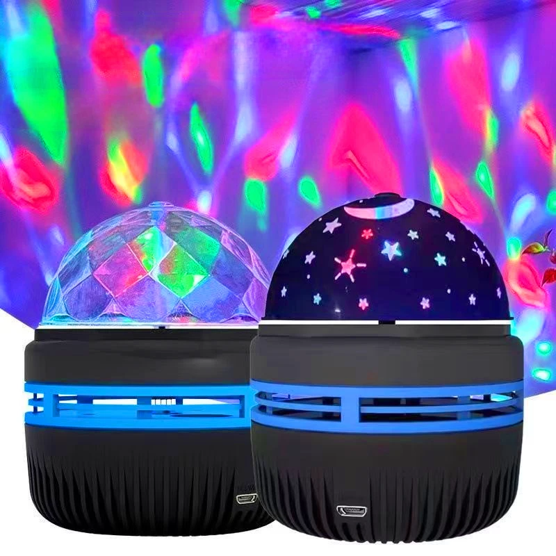 Rotating-Crystal-Magic-Ball-Sky-projector-lights-stars-Moon-colorful ...