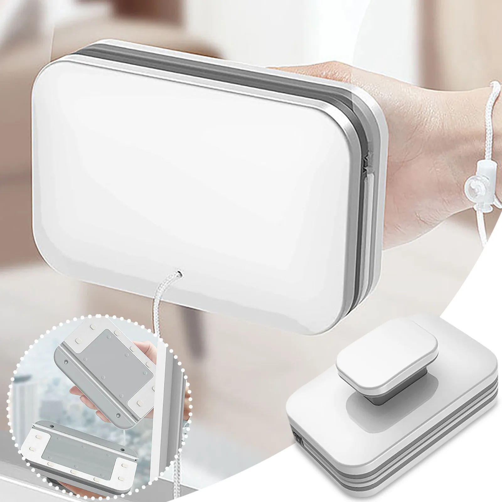 Double-Sided-Magnetic-Glass-Window-Cleaner-Automatic-Water-Discharge ...