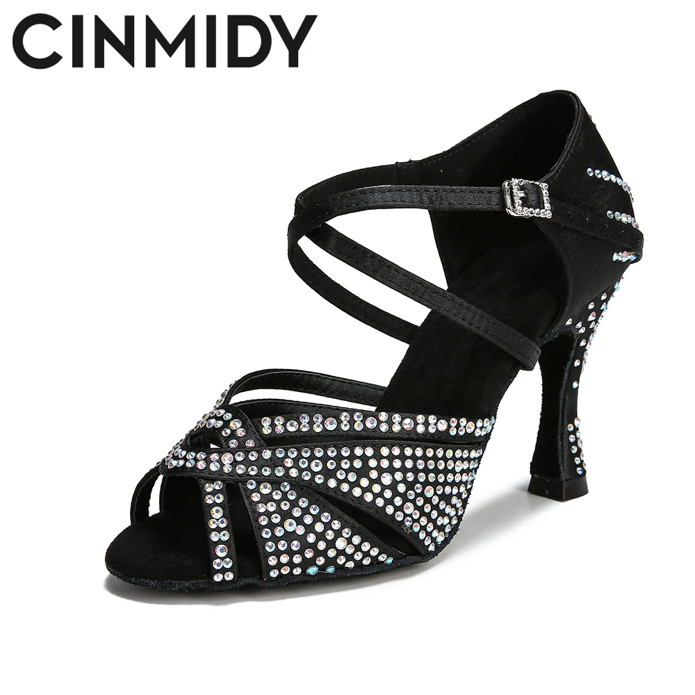 CINMIDY-Rhinestone-Latin-Dance-Shoes-Ballroom-Dance-Heels-Tango-Chacha ...