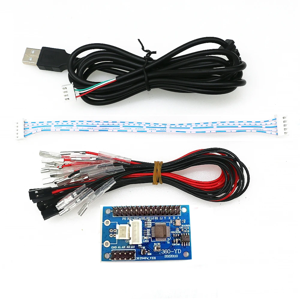 Arcade Zero Delay USB Board Joystick, Codificador, PCB, Sanwa, Jogo ...