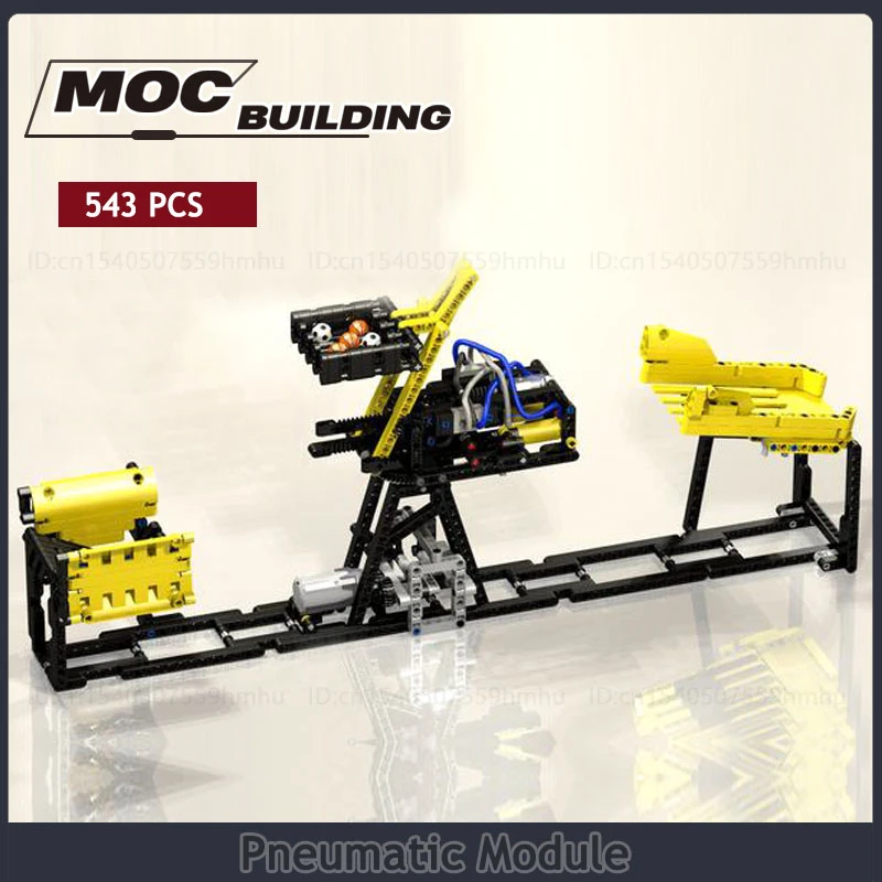 GBC Pneumatic Module Moc Building Blocks Technology Bricks Educational Motor Machine Toys Puzzle ...