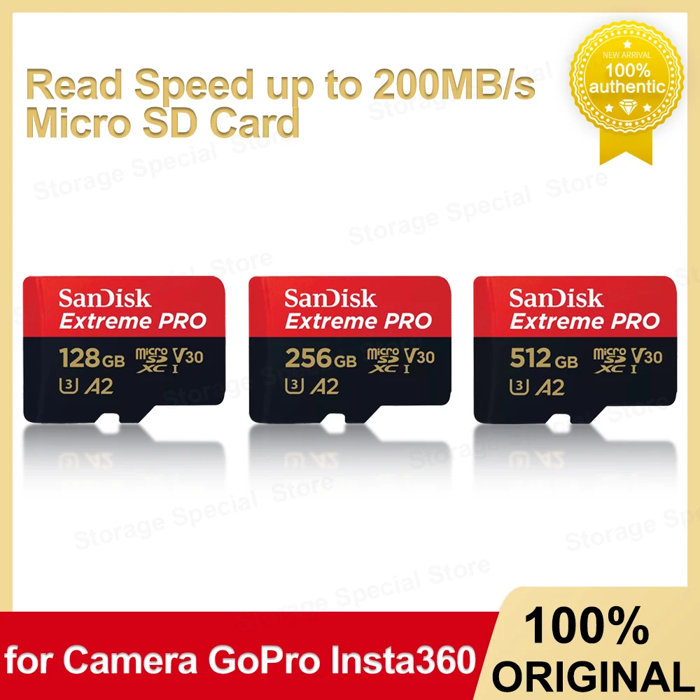 SanDisk-micro-SD-Card-microSDXC-UHS-I-Trans-Flash-Card-A2-U3-V30-32G ...