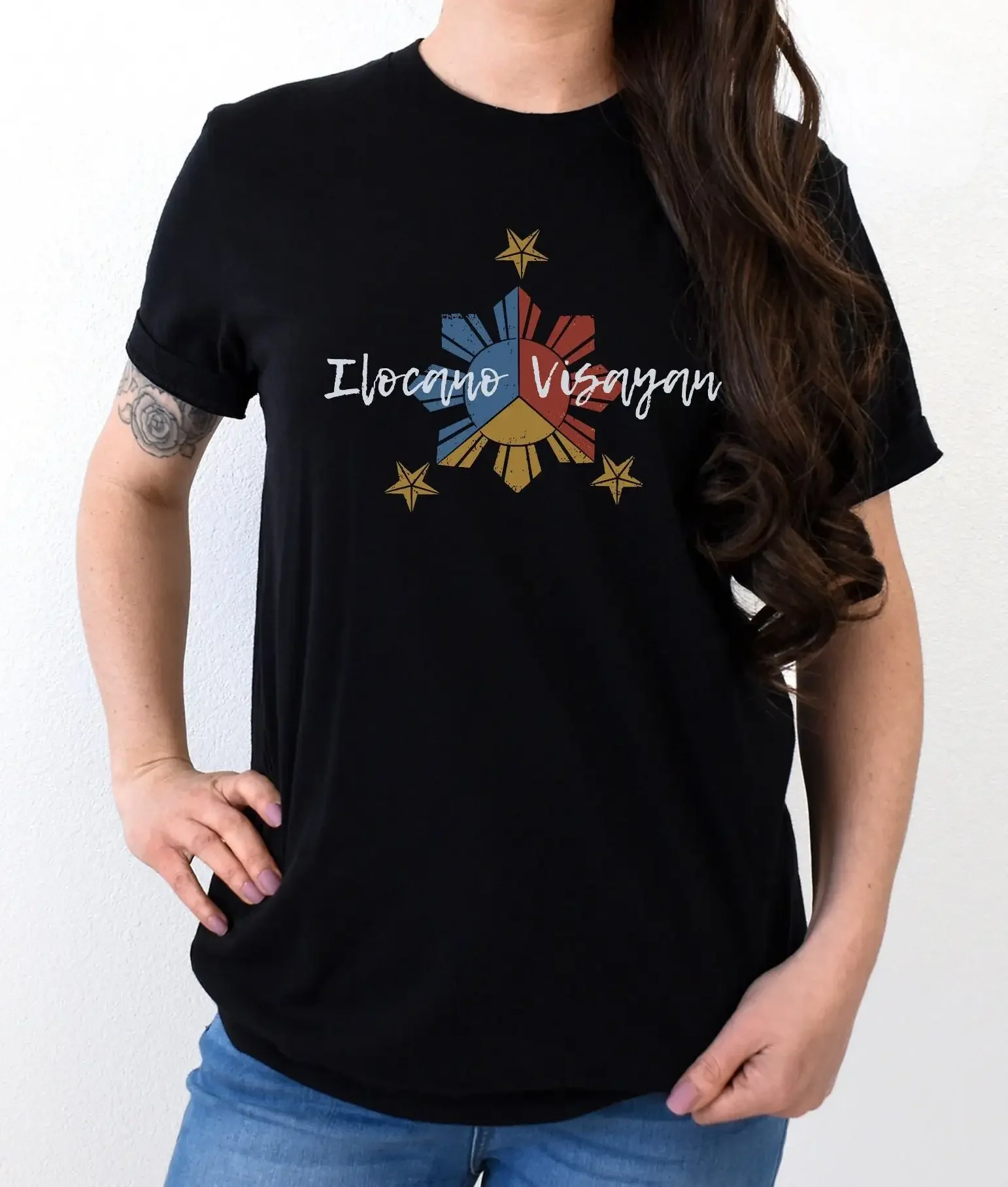 Filipino Shirt Ilocano Visayan Pinoy Pinay American Pride - AliExpress ...
