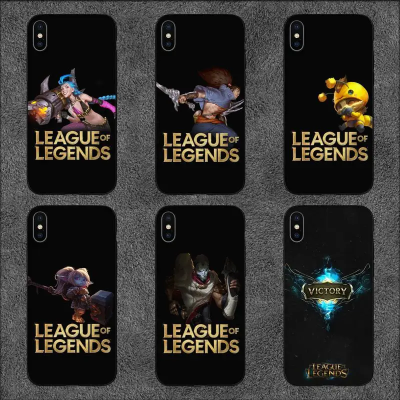 Leagues-of-Legend-lol-game-Phone-Case-For-iPhone-11-12-Mini-13-14-Pro ...