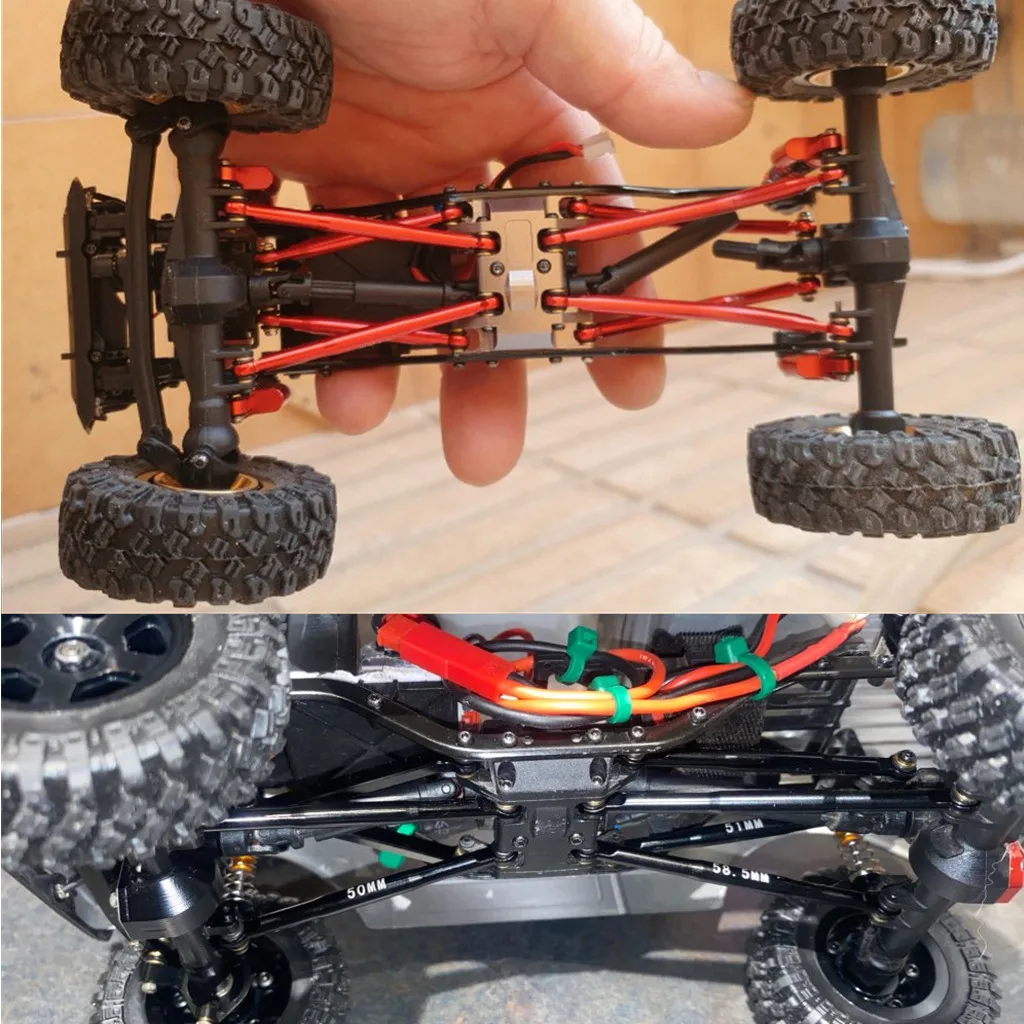 SCX24 VADER 6X6 CHASSIS: FULL BUILD NANO BEAST SERVO BEAST,, 44% OFF