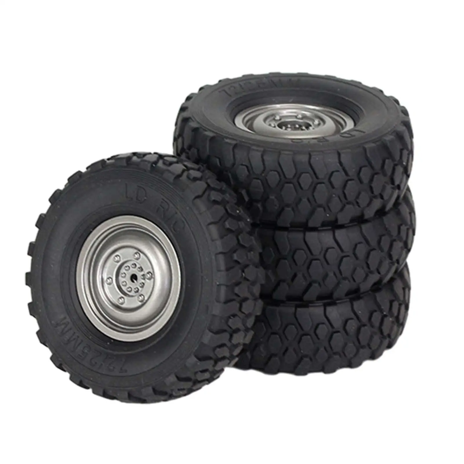 4-Pieces-Wheel-Tires-72mm-Soft-Tire-1-16-RC-Crawler-Tires-RC-Tires-for ...