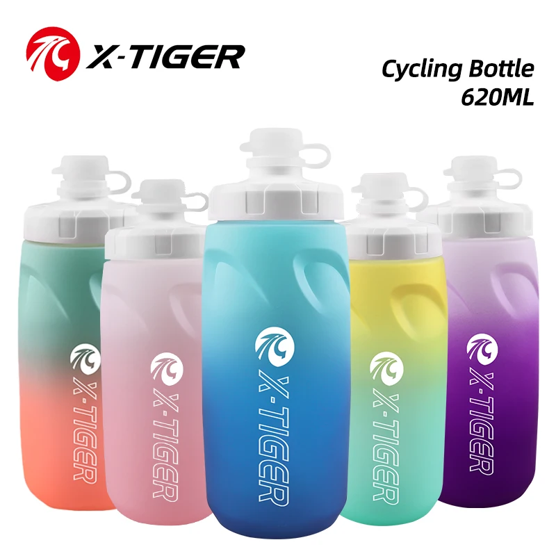X-TIGER-620ML-Cycling-Water-Bottle-Gradient-Color-Road-Bike-Drink-Cup ...