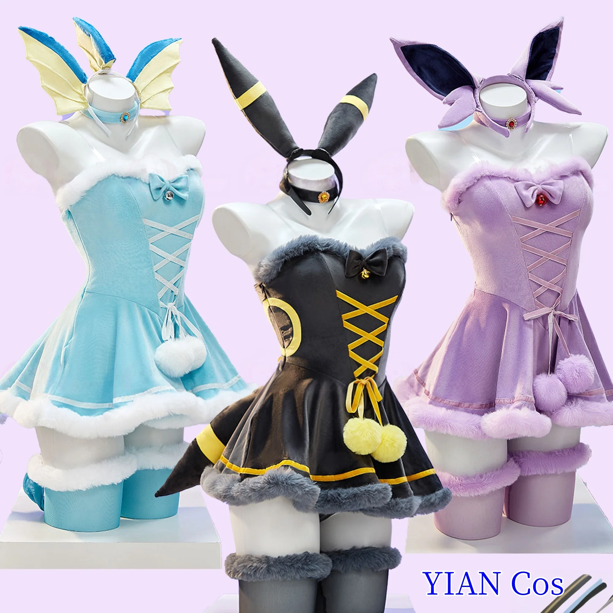 New Vaporeon Umbreon Sylveon Cosplay Costume Halloween Christmas Comic ...