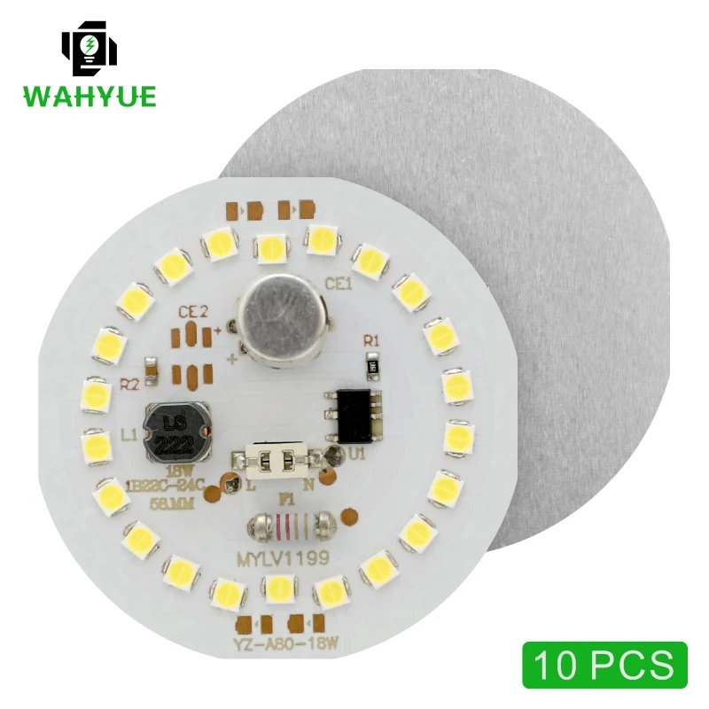 10pcs-lot-LED-Chip-5W-7W-9W-12W-15W-18W-for-Light-Bulb-2835SMD-DOB ...
