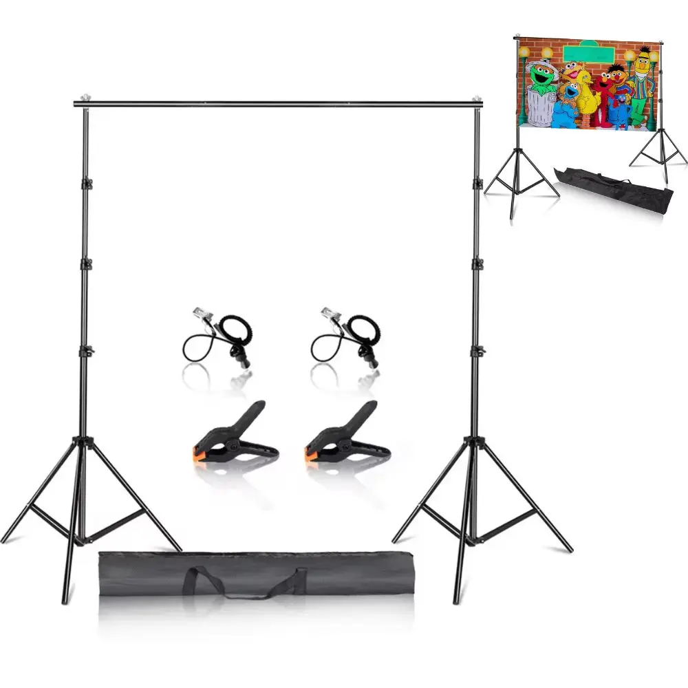 Background-Support-Backdrop-Stand-Photo-Studio-Light-Professional ...