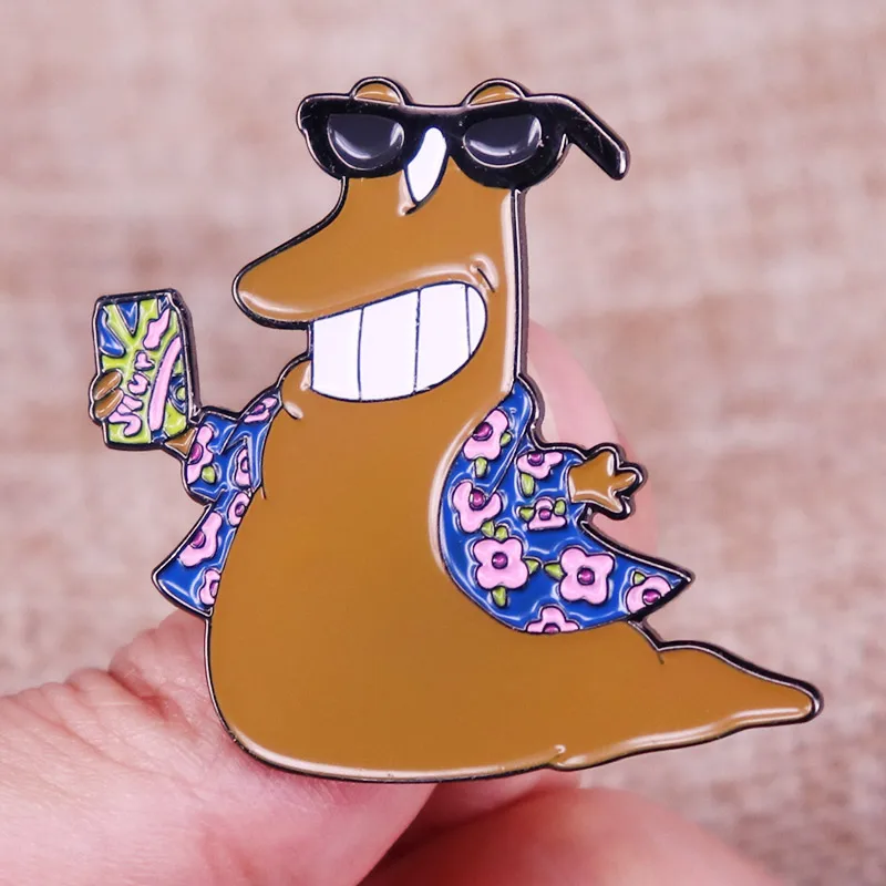 Futtturama óculos de sol praia camisa slug alienígena slurm worm ...