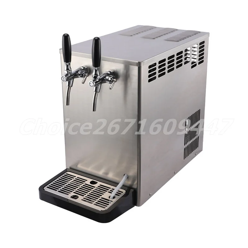 Commercial-1-2-Tap-Draft-Beer-Cooler-Beer-Chiller-Drink-Dispenser-Pub ...