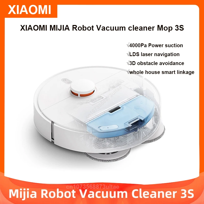 XIAOMI-MIJIA-3S-Ciclone-Suc-o-Robot-Mop-4000PA-4000PA-Esfreg-o-de ...