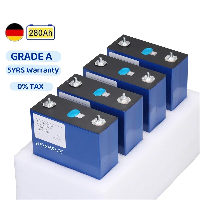 Germany-EU-Stock-LiFePO4-LF280K-3-2V-280K-Batteries-280Ah-Prismatic ...