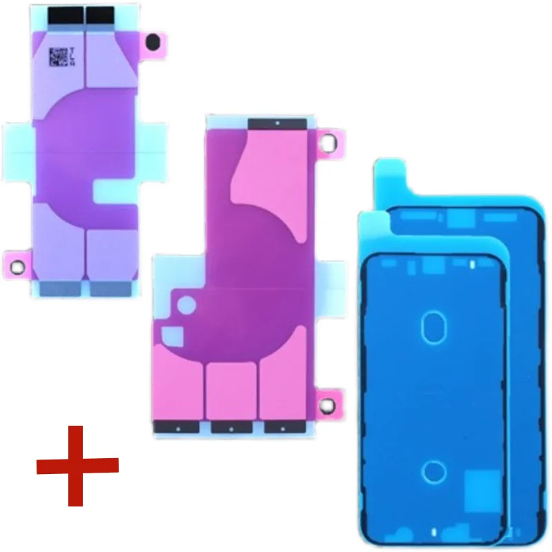 1 set Waterproof Adhesive Sticker For iPhone 6s 7 8 Plus X XR XS 11 12 ...