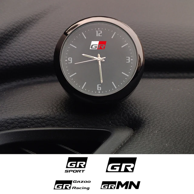 Metal製 GAZOO Racing アナログ時計 ガズーレーシング 車載時計 品質満点 - アクセサリー