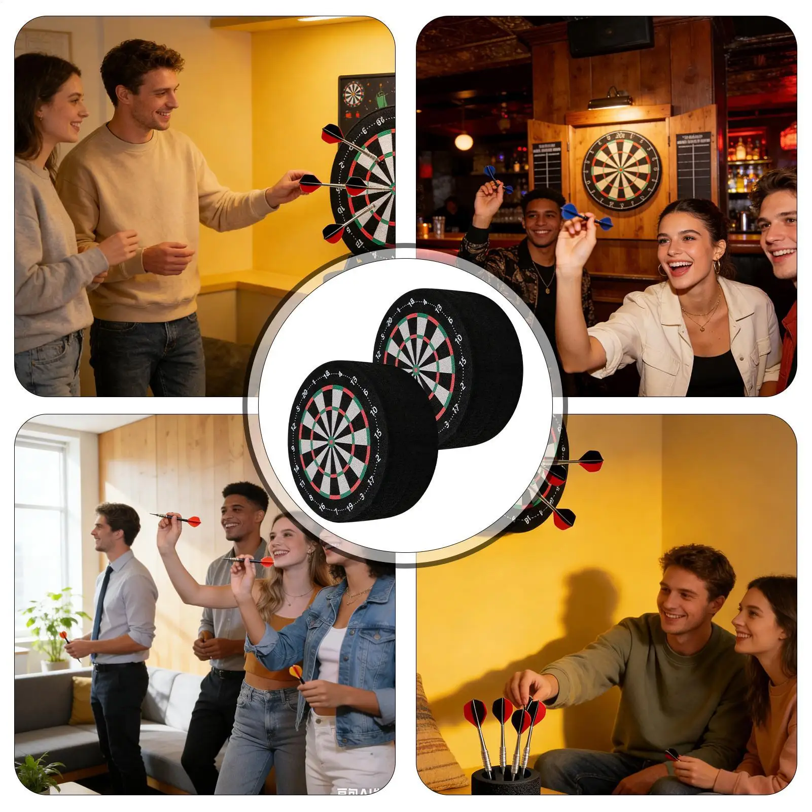 Dart Holder Stand 2 Pieces Party Entertainment Accessories Mini Darts ...
