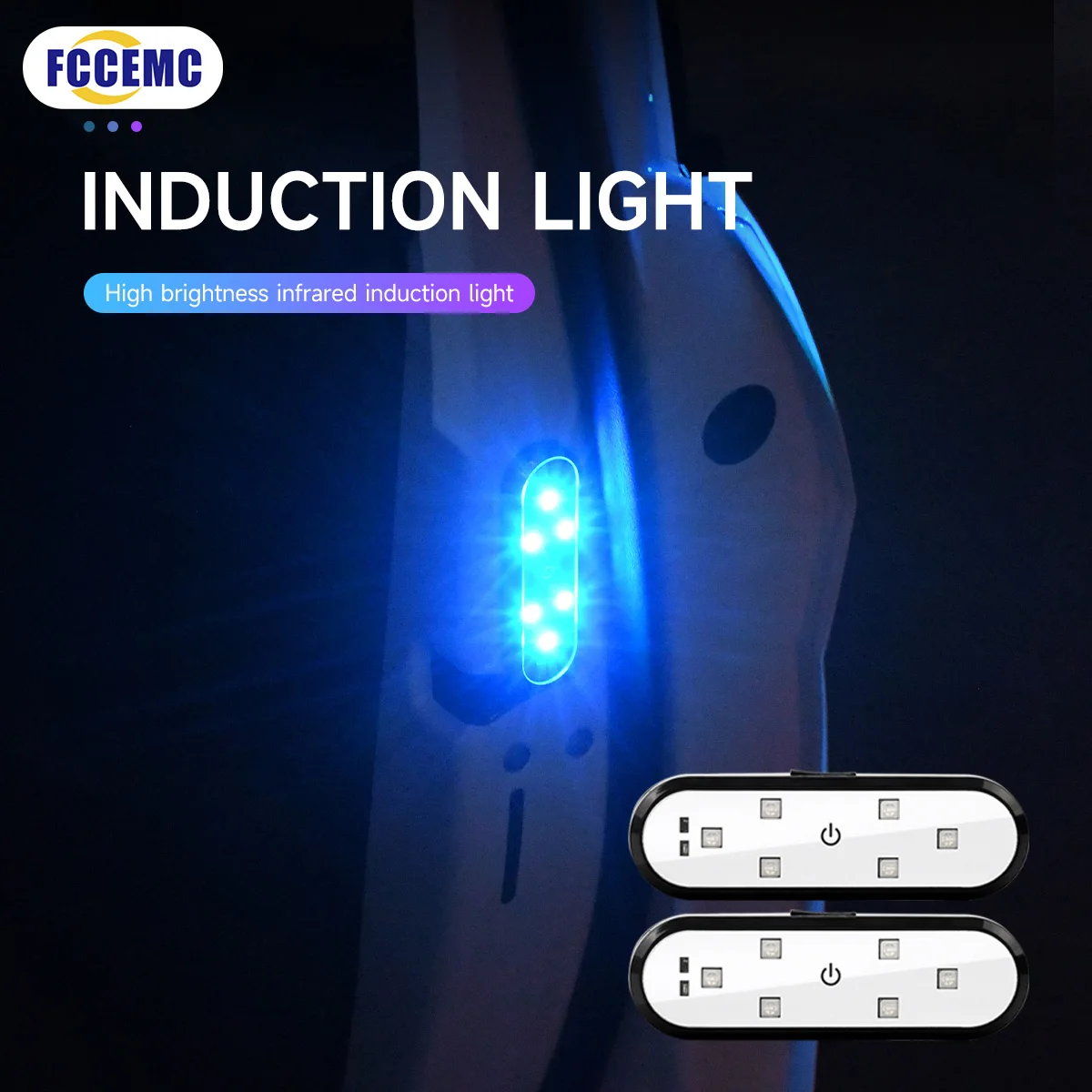 2pcs-Car-Door-Lights-LED-Welcome-Light-Magnetic-Control-USB-Charging ...