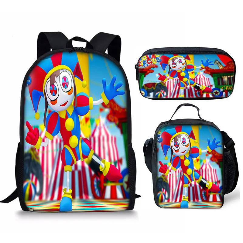 3PC-SET-THE-AMAZING-DIGITAL-CIRCUS-Cartoon-Children-s-Backpack ...