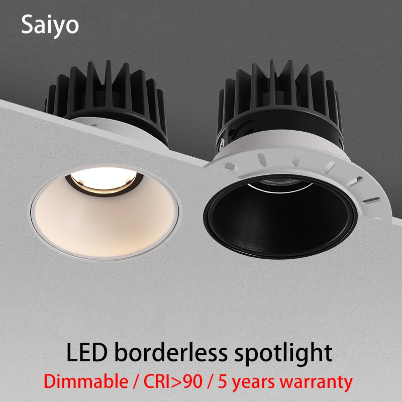 Saiyo-Dimmable-Led-Spotlights-Borderless-Spot-Light-Tuya-Zigbee ...