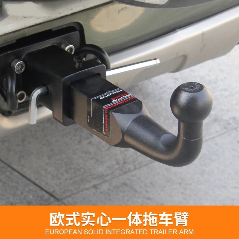 50 X 50MM Solid Trailer Pintle Hook Tow Bar 4 Inch Hitch Ball Mount ...
