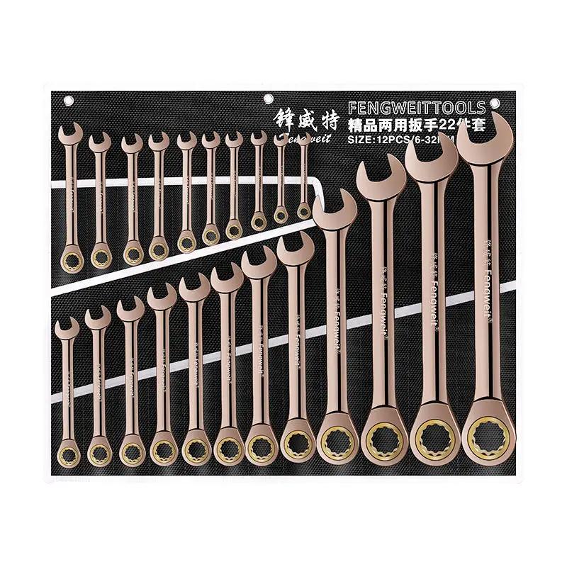 Key Ratchet Wrench Socket Set Metrikus Kombináció Spanners Autójavítás ...