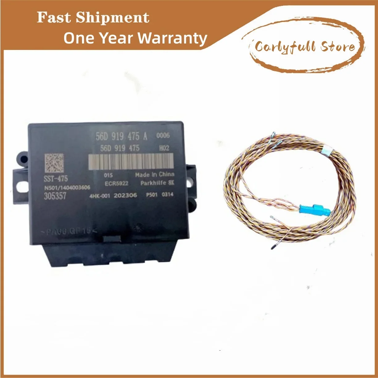 For-VW-passat-B6-B7l-golf-6-touran-octavia-Reversing-radar-computer-56D ...