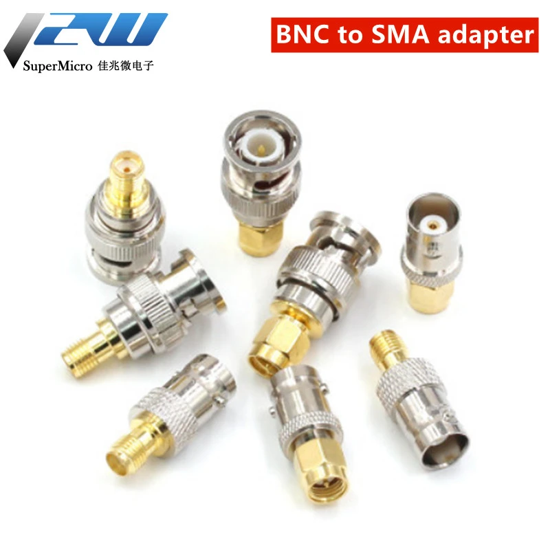 1pcs Bnc To Sma Connectors Type Male Female Rf Connector Adapter,test ...
