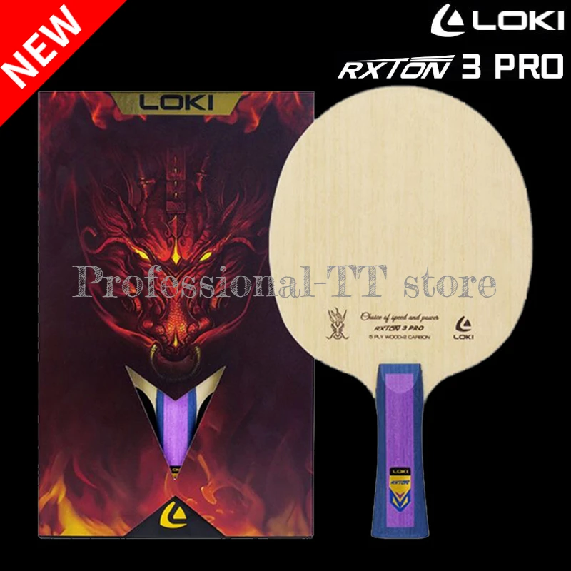 LOKI-Rxton-3PRO-Table-Tennis-Racket-Plate-7layer-5wood-2carbon ...