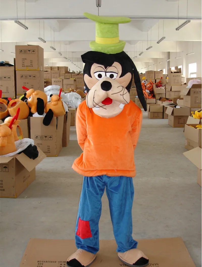 Cosplay-karikat-r-karakter-Goofy-k-pek-Pluto-k-pek-maskot-kost-m-reklam ...