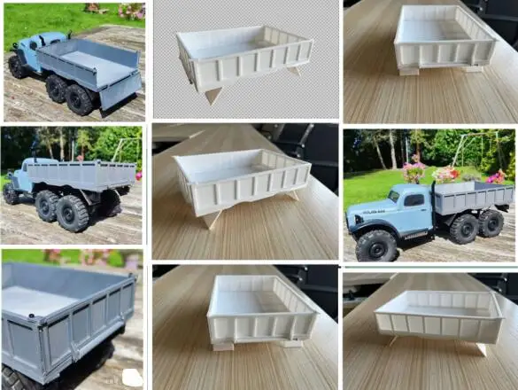 FMS 1:18 Atlas 6x6 RC Crawlers RTR FMS Model Body Rear Bucket For PANDA ...