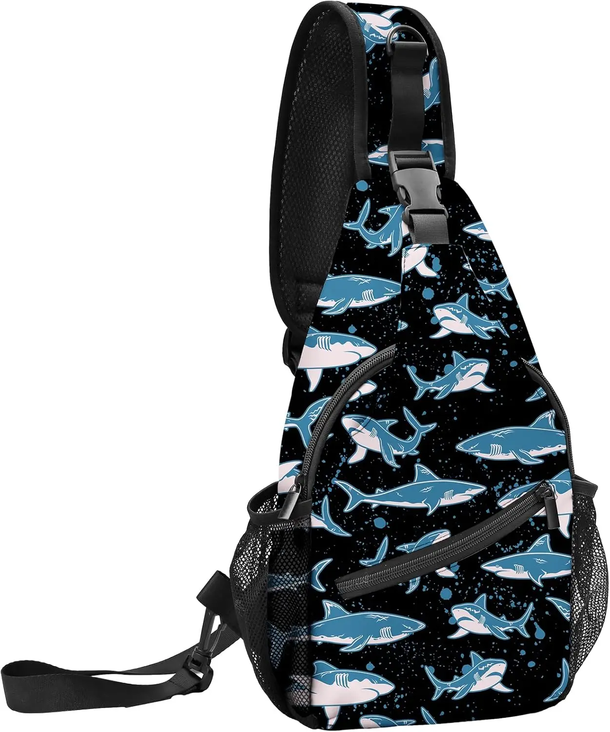 Shark-Sling-Bag-for-Women-Men-Crossbody-Strap-Backpack-Lightweight ...